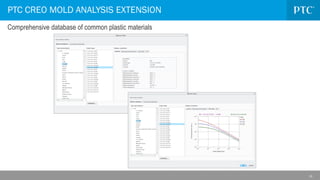 Ptc creo mold analysis extension (cma) sales presentation | PDF