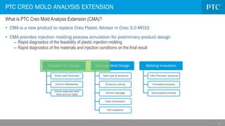 Ptc creo mold analysis extension (cma) sales presentation | PDF