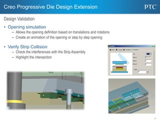 Ptc creo progressive die extension (pdx) sales presentation | PDF