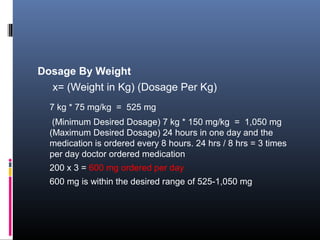 Pharmacy calcultaions | PPT
