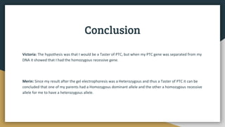 Ptc experiment | PPTX