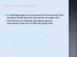 Direct Gene Transfer method (gene gun method). | PPT
