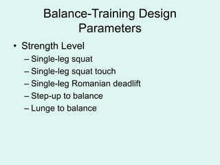 PT Ch. 9 Balance-stabilityTraining Concepts.ppt