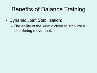 PT Ch. 9 Balance-stabilityTraining Concepts.ppt
