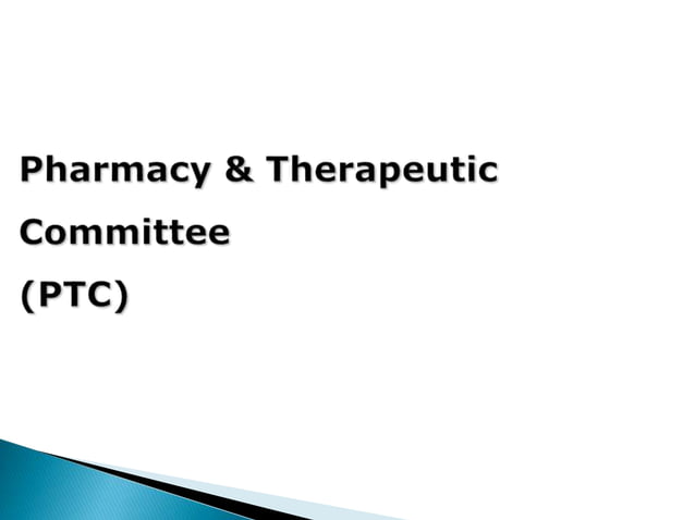 PTC & Hospital Formulary | PPT | Substance Abuse | Diseases and Conditions
