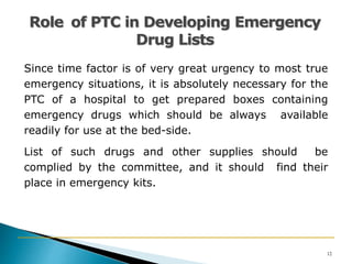 PTC & Hospital Formulary | PPT