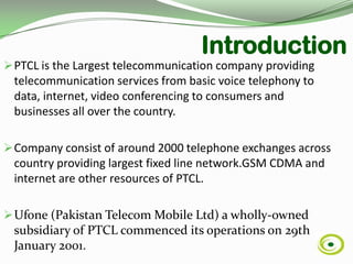 Ptcl.ppt | Telecommunications Industry | Industries