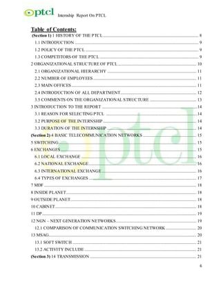PTCL REPORT | DOCX