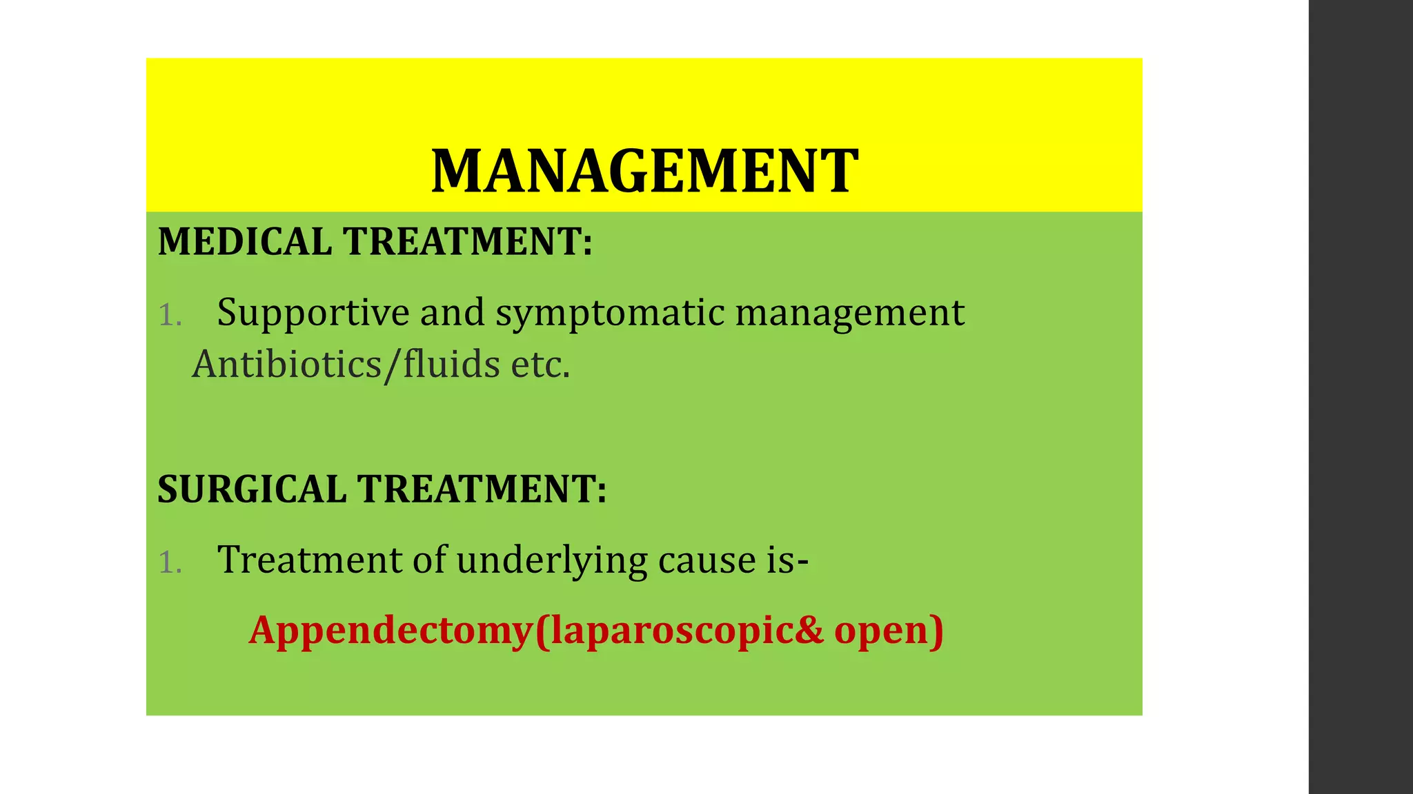 appendicitis | PPTX