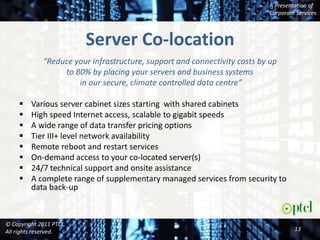 Ptcl Data Centre | PPTX