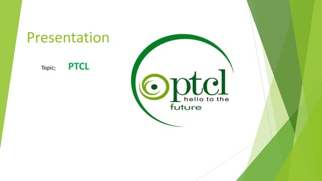 Pakistan Telecommunication Company Limited (PTCL) | PPT