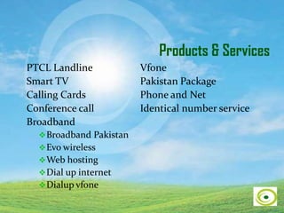 PTCL Pakistan Telecommunication | PPTX