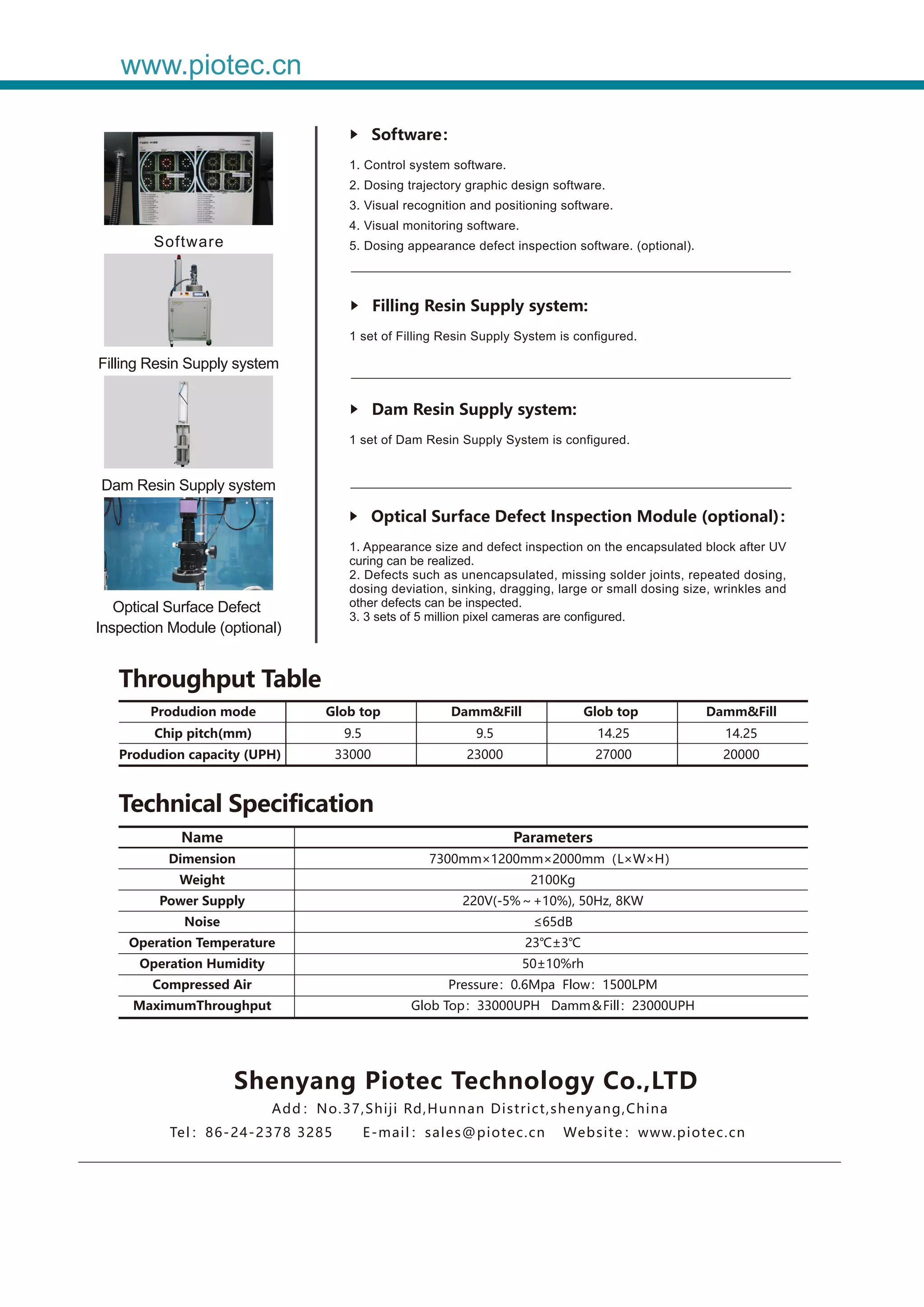Chip Module Encapsulation Machine PTCME302 | PDF