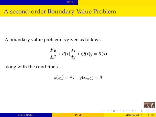 Point Collocation Method Used In The Solving Of Differential Equation…