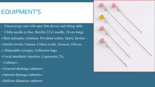 Ptc )percutaneous transhepatic cholangiography | PPTX