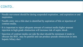 Ptc )percutaneous transhepatic cholangiography | PPTX