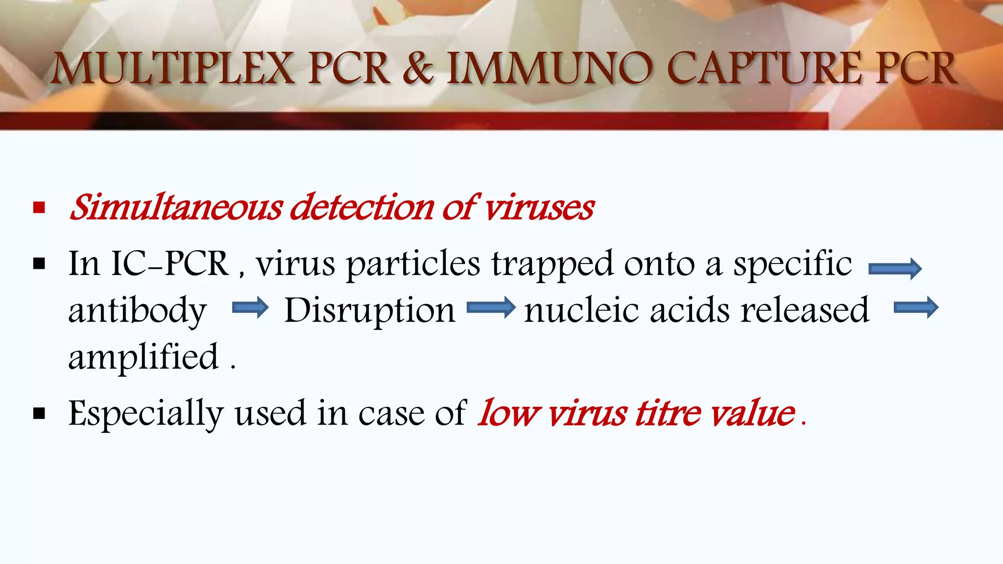 Virus Indexing methods | PPTX