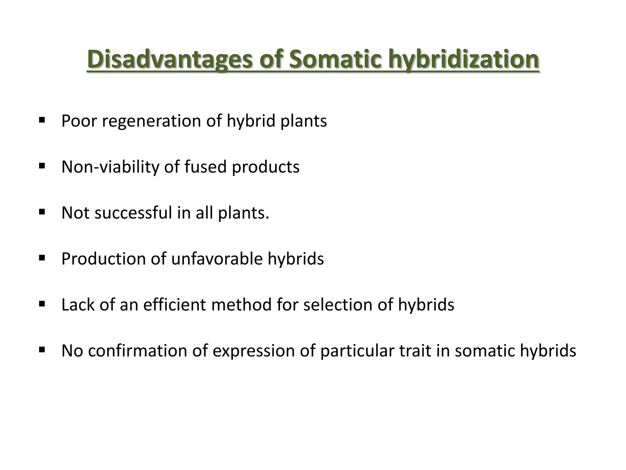 somatic hybridization | PPTX