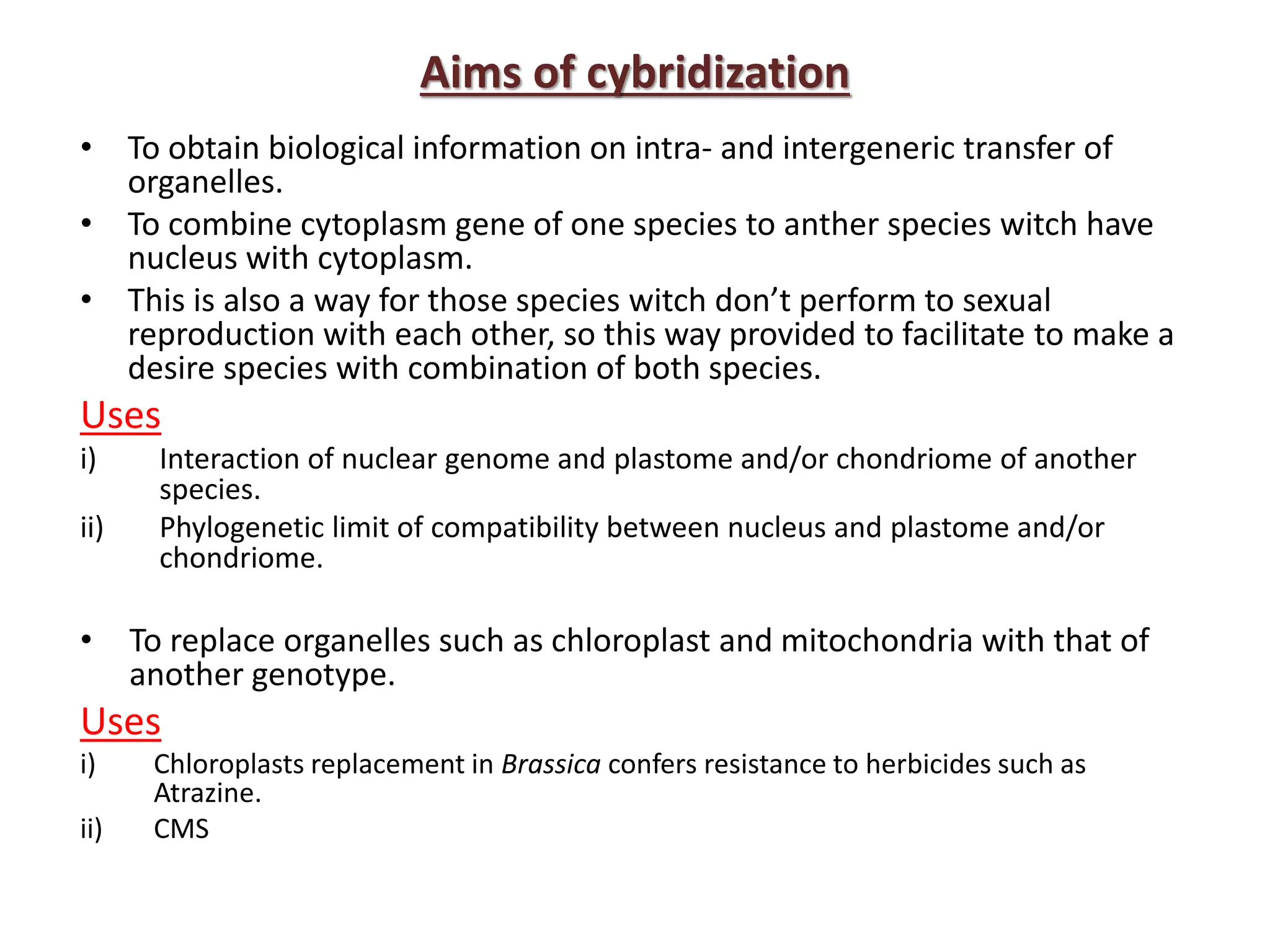 somatic hybridization | PPTX
