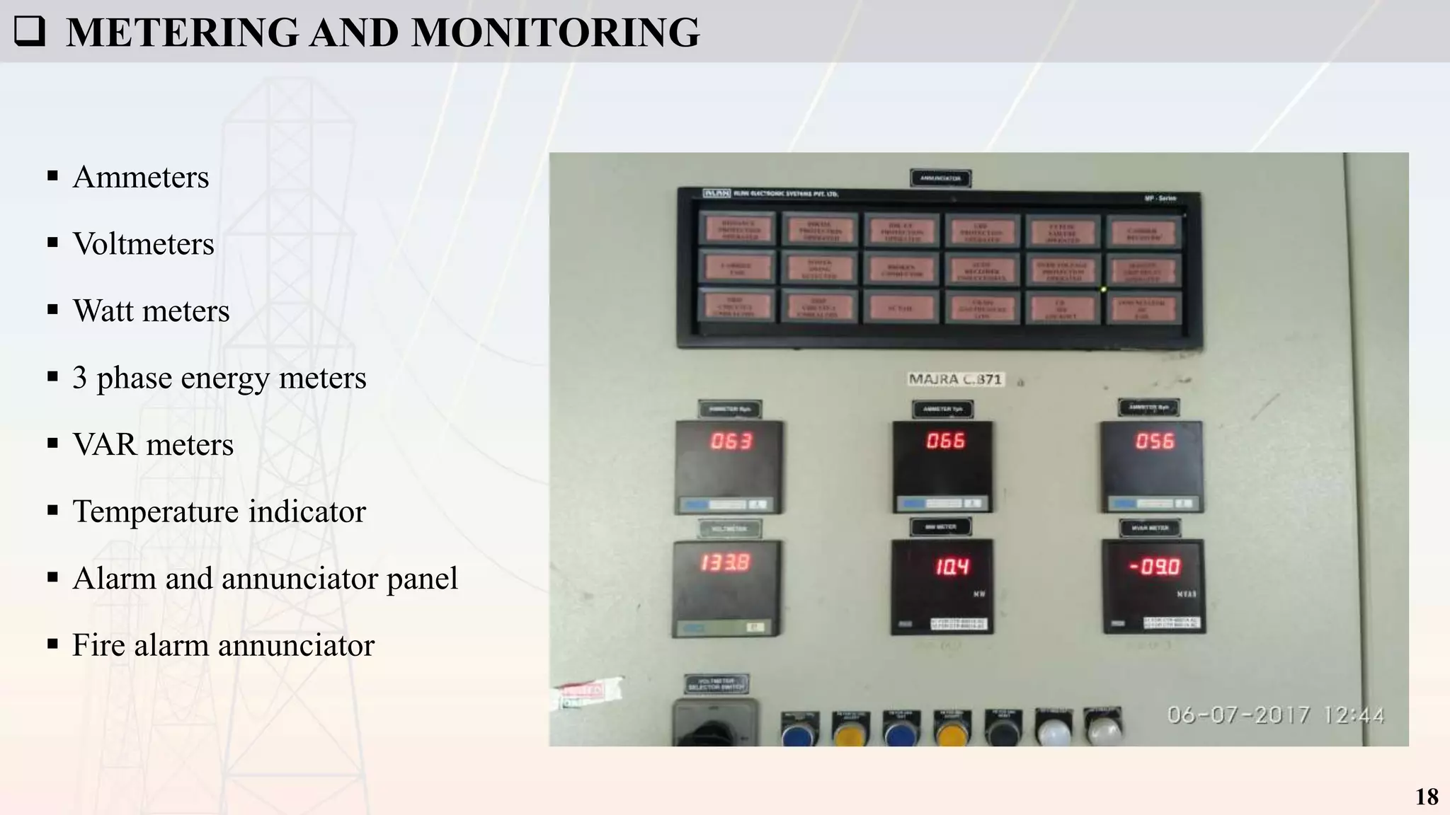 ppt on industrial training of final year studen from ptcul 132kv ...