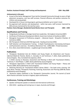 Pt cv resume jan 2015 | PDF