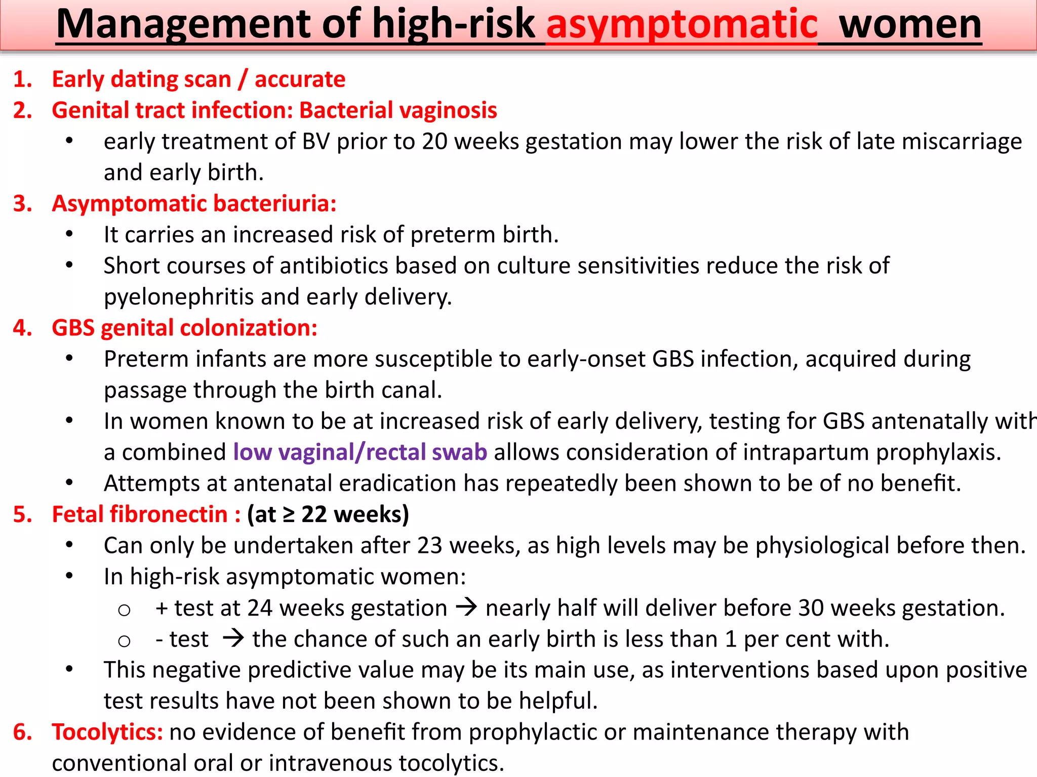 Preterm delivery : Preterm labour and PPROM | PPTX