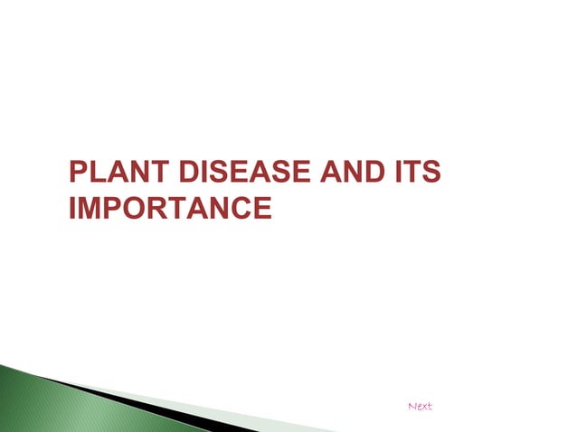principle of disease(caused by pathogen) control & management | PPT