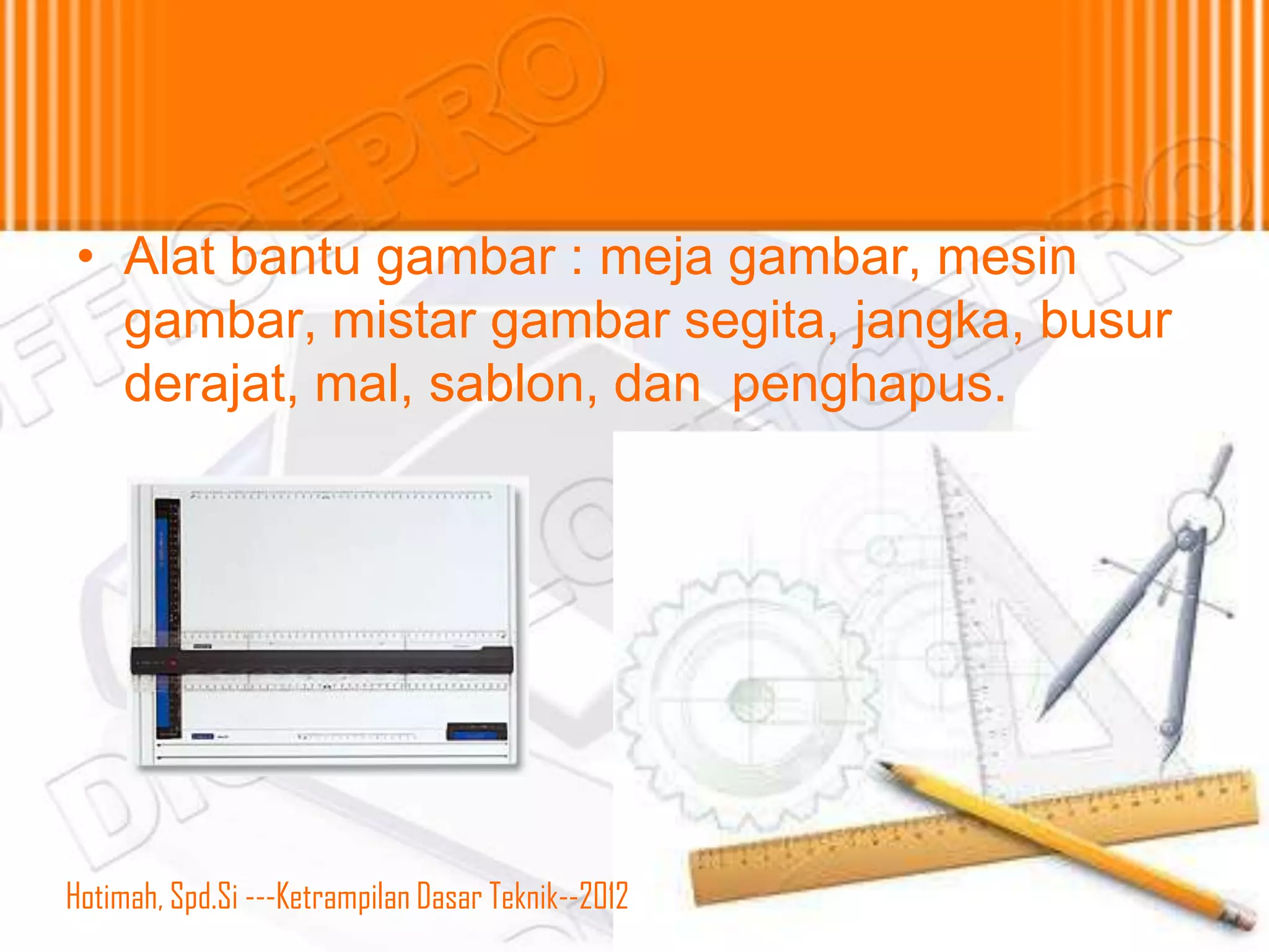 Ptd sketsa teknik | PPTX