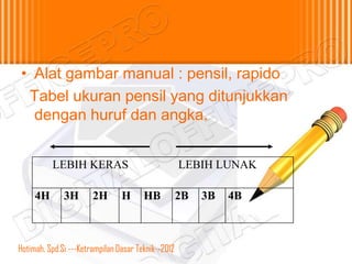 Ptd sketsa teknik | PPTX