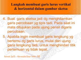 Ptd sketsa teknik | PPTX