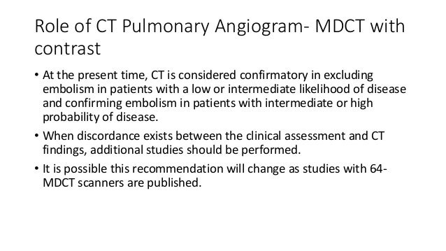 Pulmonary thromboembolism