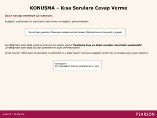 PTE Academic Sınav İpuçları | PDF