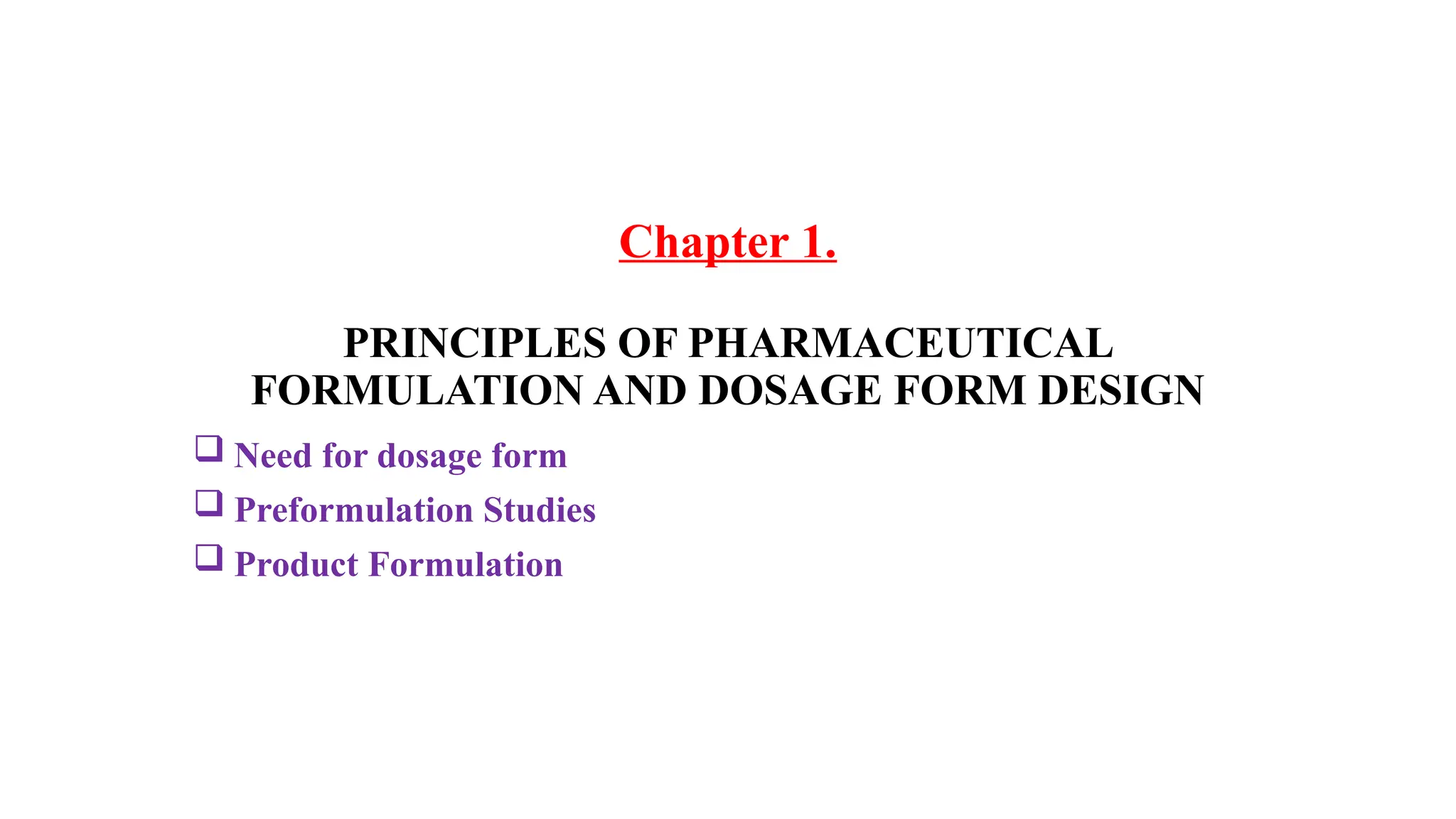 P tech Chap 1 pharma technology. pptx | PPTX