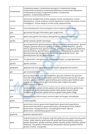 PTE Collocation List with PDF Download and Study Tips | PDF
