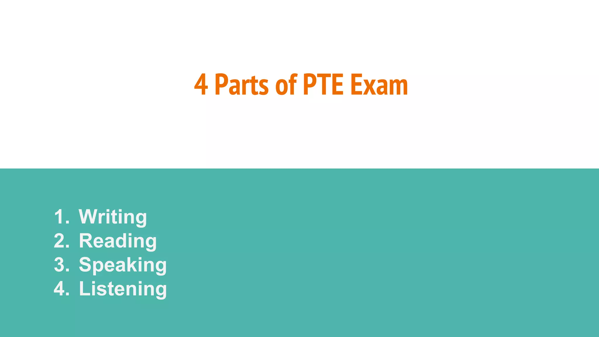 Pte exam | PPTX