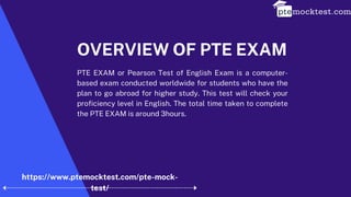 PTE EXAM | PPT
