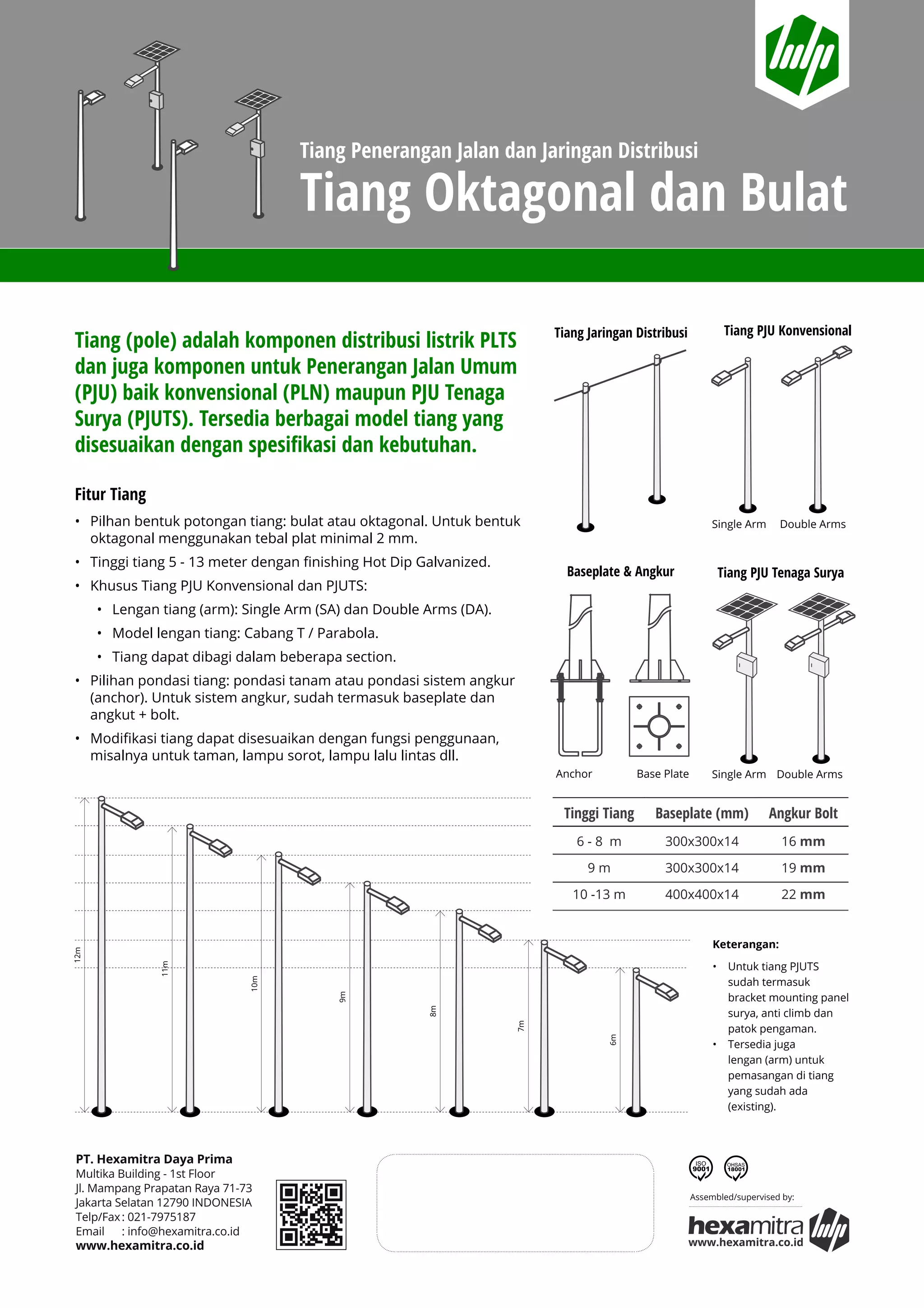 Katalog Tiang PJUTS | PDF