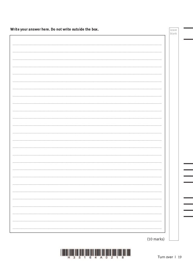 PTE B2-written paper