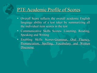 PTE introduction | PPT