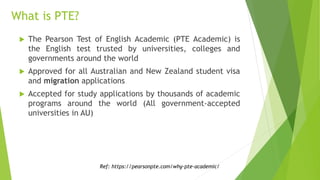 Pte introduction | PPTX