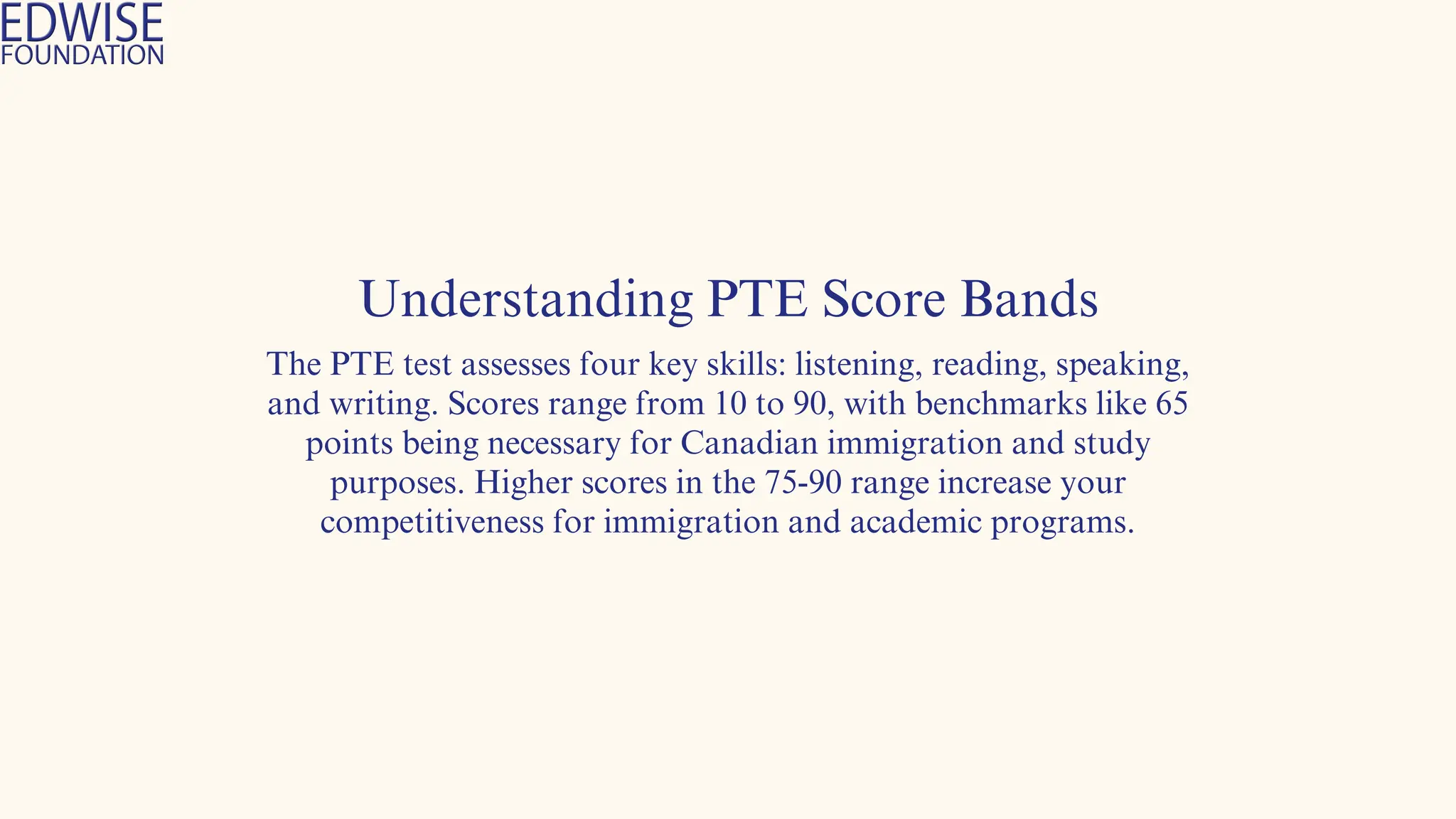 PTE Language Test: Your Gateway to Canada. | PPT