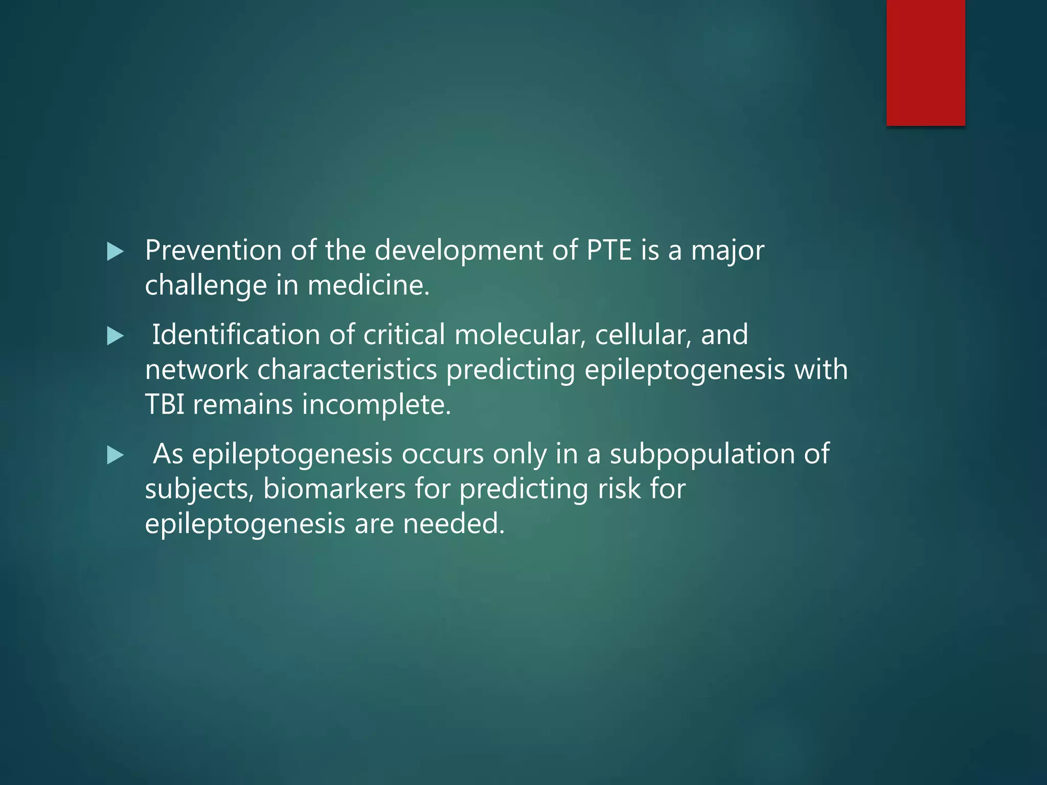 post traumatic epilepsy | PPTX