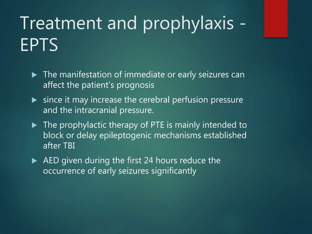 post traumatic epilepsy | PPTX