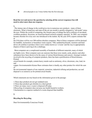 #Pte #Academic 3free #Mock #test reading test 1 by pravin sir | PDF