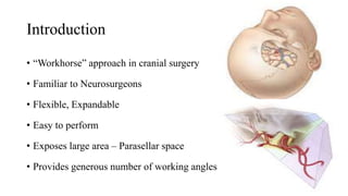 Pterional craniotomy | PPT