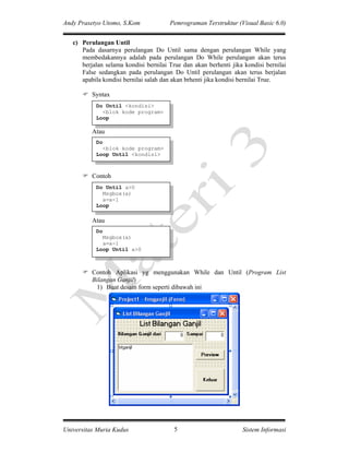 Pterstruktur perulangani | PDF