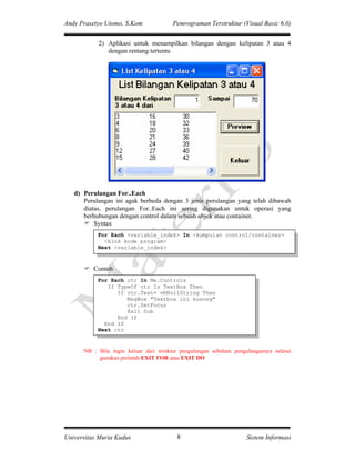 Pterstruktur perulangani | PDF