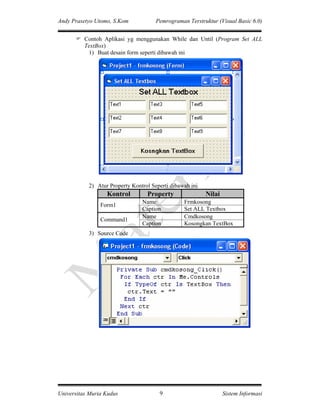 Pterstruktur perulangani | PDF