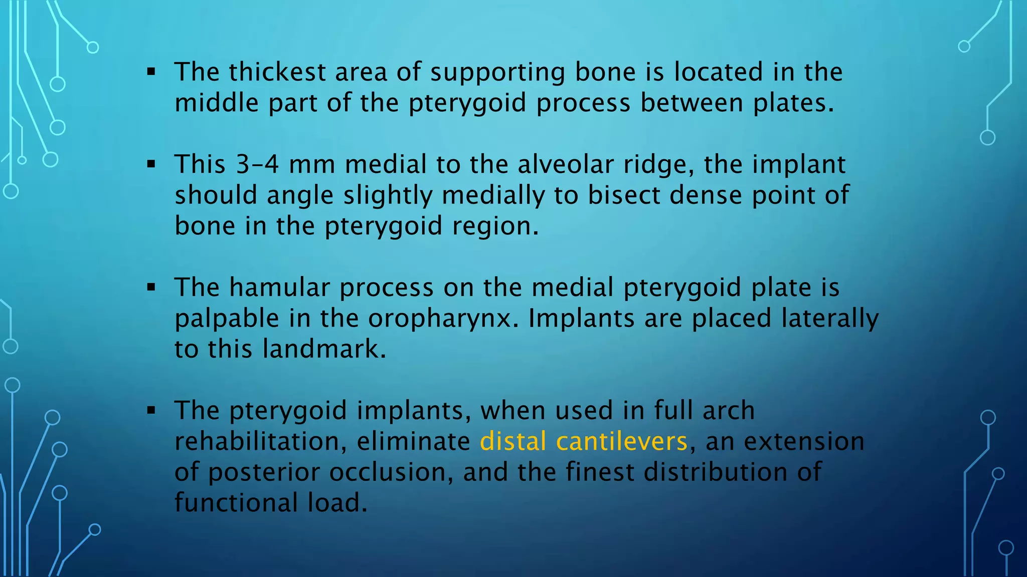 Pterygoid Implants | PPTX