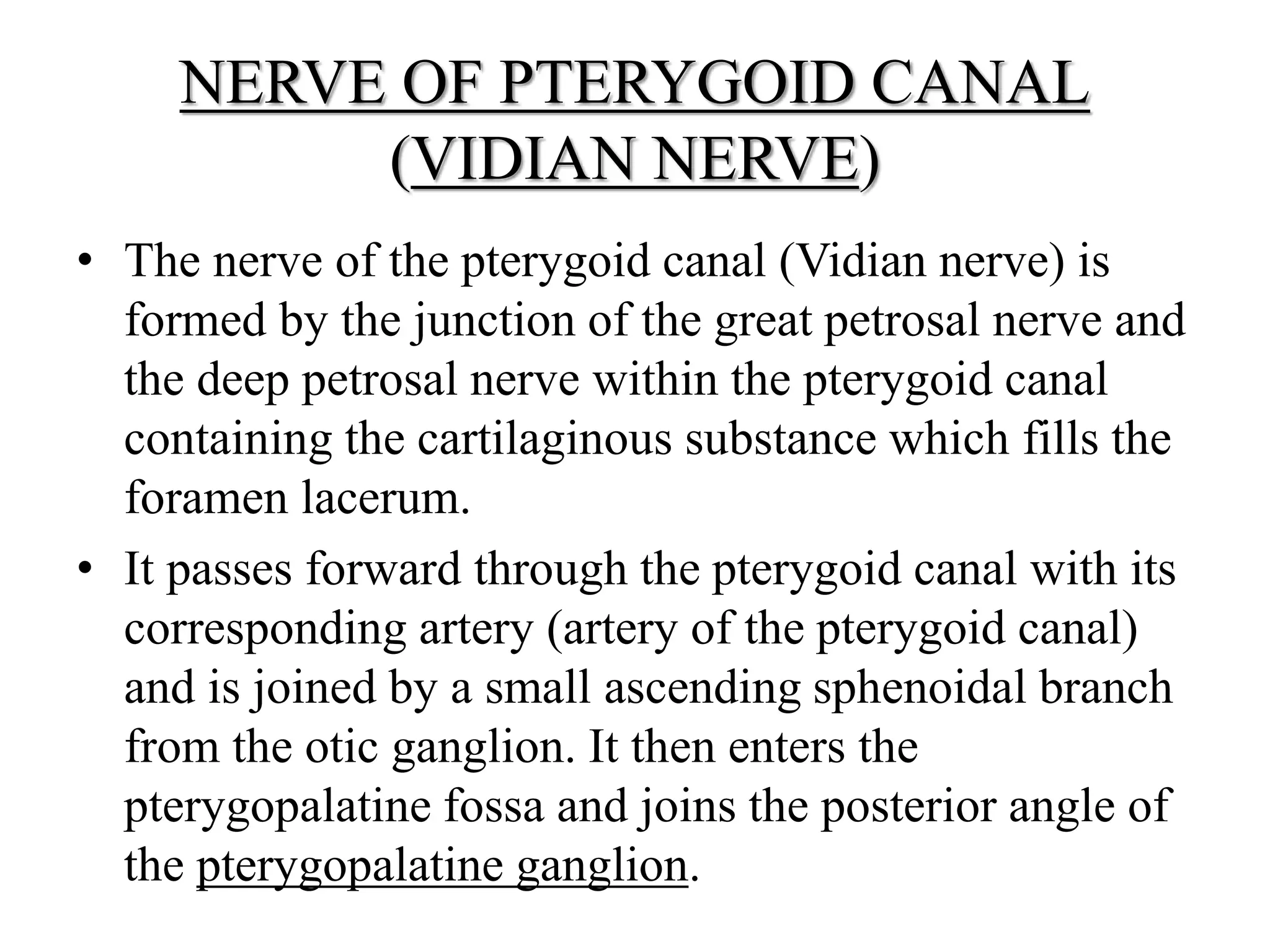 Pterygopalatine fossa and approaches by Dr.Ashwin Menon | PPTX